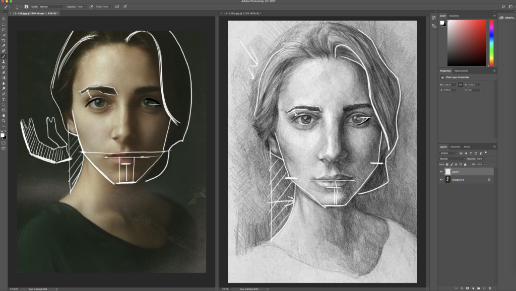 Portrait Drawing Tips – Getting A Likeness | Drawing Tutorials Online Blog